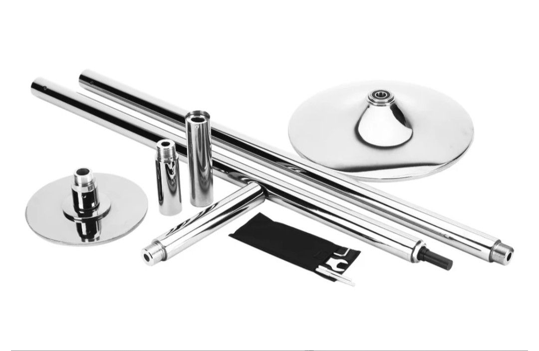 Pole dancing pole gold 45mm - free delivery, Sports Equipment, Other ...