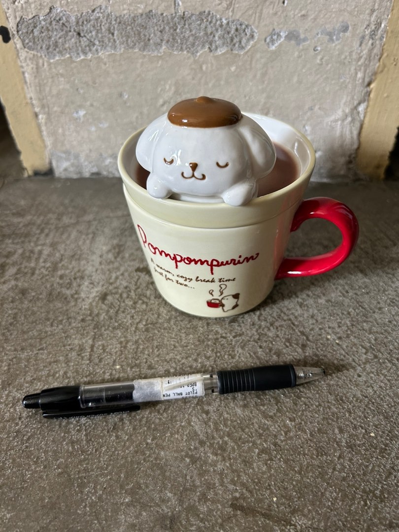Pompompurin ceramic 3D mug, Furniture & Home Living, Kitchenware ...