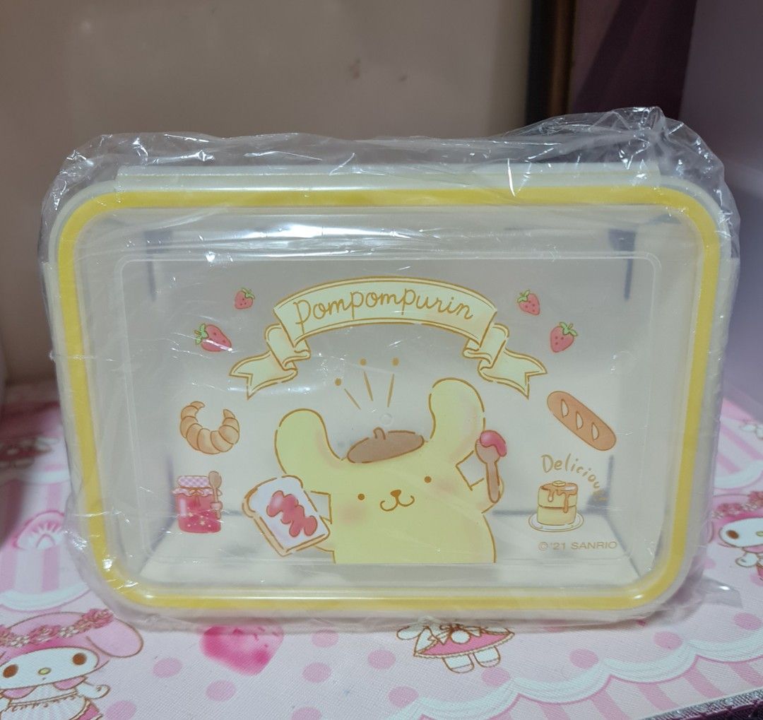 POMPOMPURIN LUNCH BOX, Everything Else on Carousell