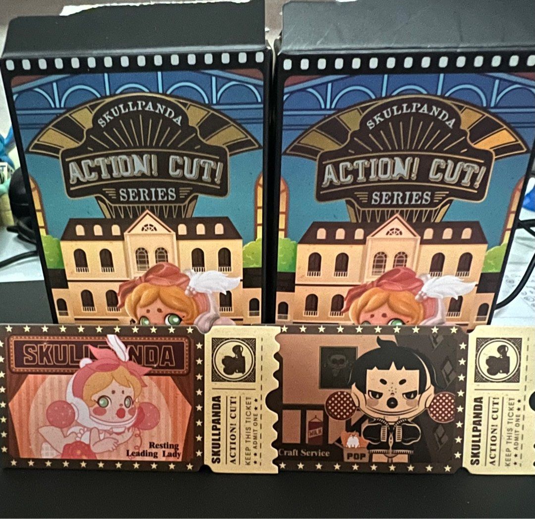 Popmart - Skullpanda action cut, Hobbies & Toys, Toys & Games on Carousell