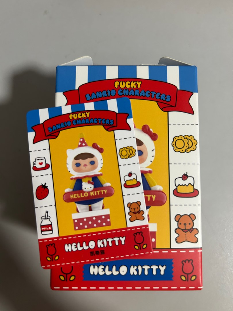 popmart sanrio pucky hello kitty, Hobbies & Toys, Toys & Games on Carousell