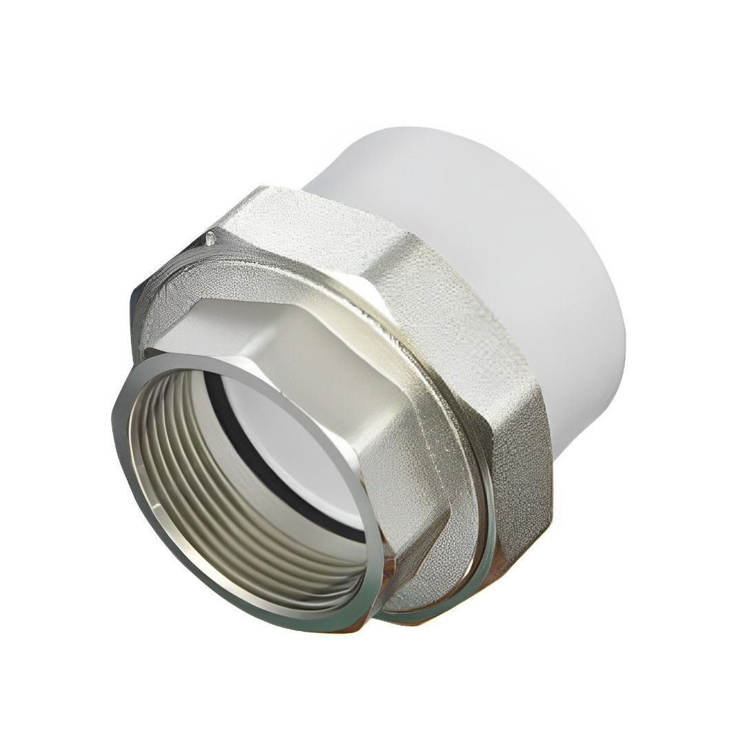 ppr union coupling female thread, piping, pipe works, fittings ...