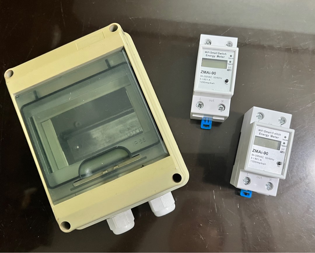 Preloved Bundle: Water and Dust Proof Electrical Distribution Box And 2 ...