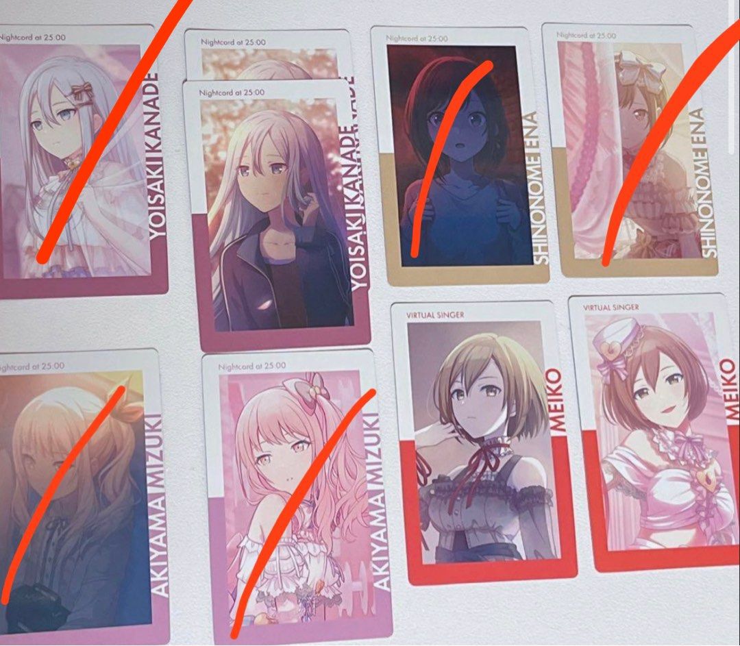 Project Sekai Niigo Kanade and Meiko Epicks, Hobbies & Toys ...