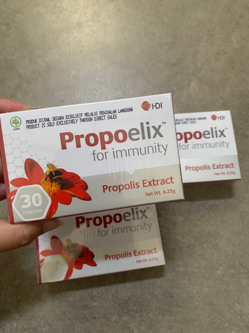PROPOELIX Propolis Padat 100% Original, Kesehatan & Kecantikan, Kulit ...