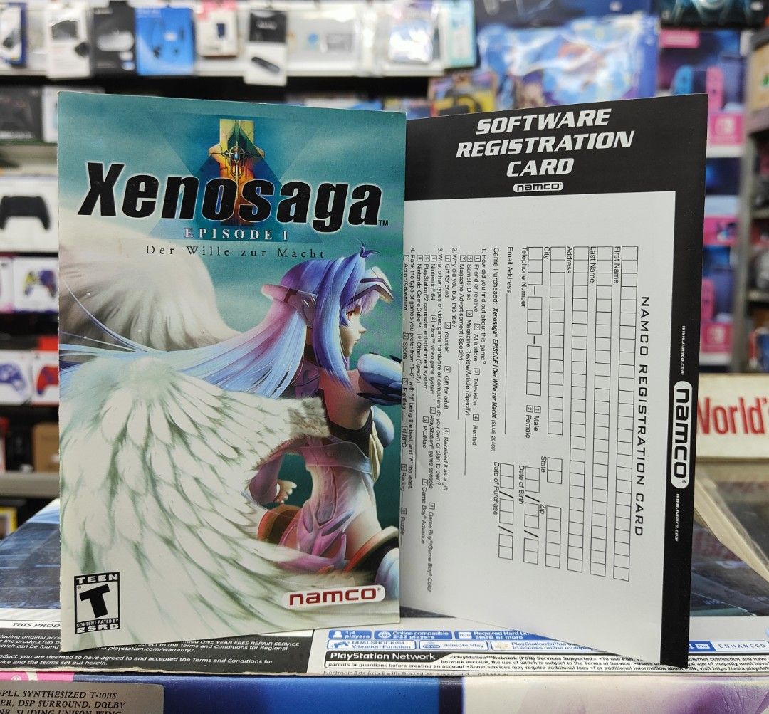 PS2 Xenosaga Episode I, Video Gaming, Video Games, PlayStation on Carousell