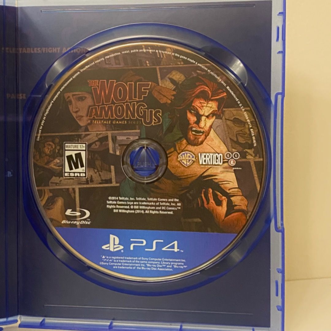 PS4 Wolf Among Us on Carousell