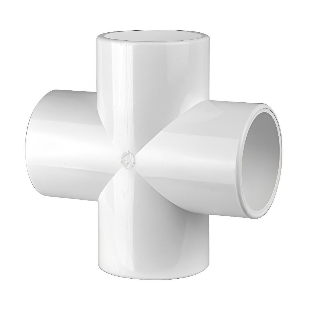 pvc cross tee, fittings, coupling, piping, pipe works, Commercial ...
