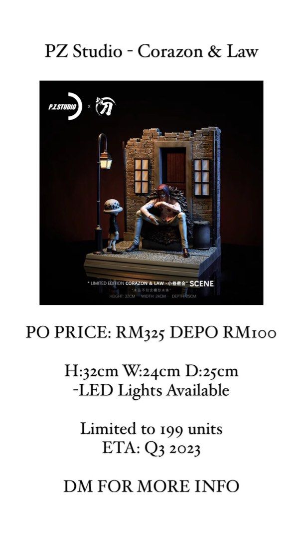 PZ Studio - Corazon & Law, Hobbies & Toys, Toys & Games on Carousell