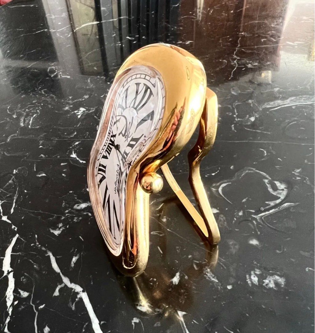 RARE Dali Softwatch Desk Clock, Luxury, Watches on Carousell