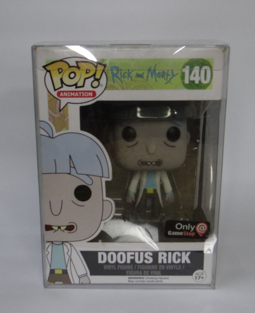 Rare Doofus Rick Gamestop exclusive Funko pop, Hobbies & Toys, Toys ...
