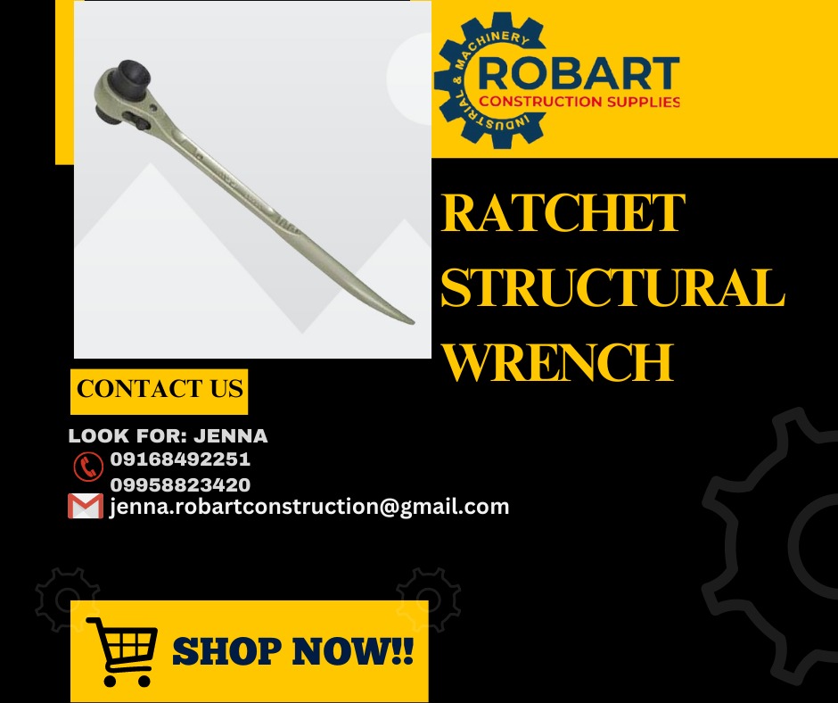 RATCHET STRUCTURAL WRENCH, Commercial & Industrial, Construction Tools ...