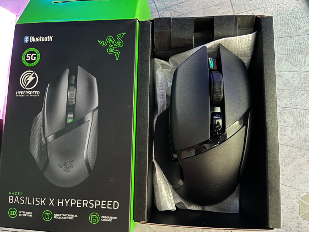 Razer Basilisk x Hyperspeed, Computers & Tech, Parts & Accessories ...