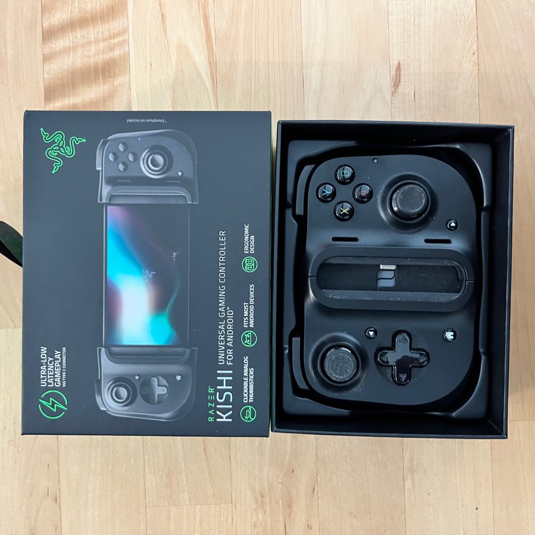 Razer Kishi mobile gaming controller, Video Gaming, Gaming Accessories ...