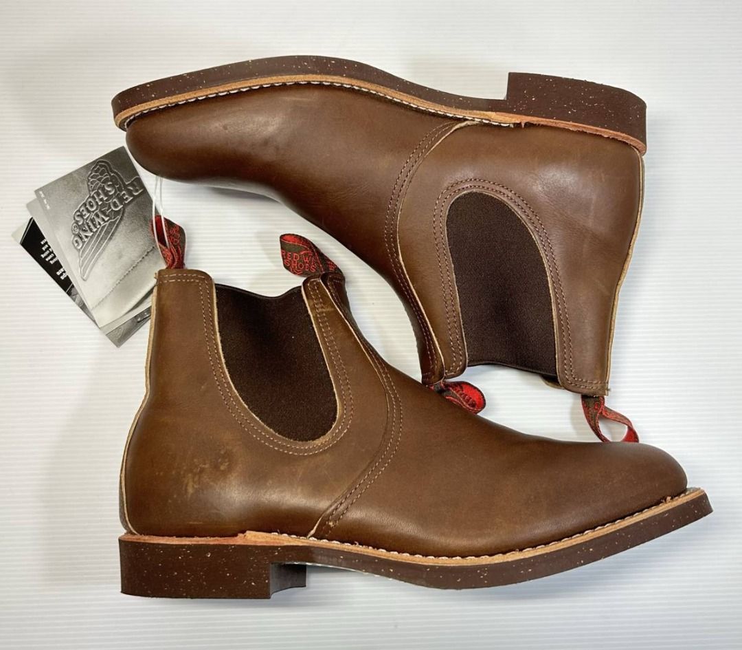 Red Wing 8192 US10.5E Chelsea New Old Stock, Men's Fashion, Footwear ...
