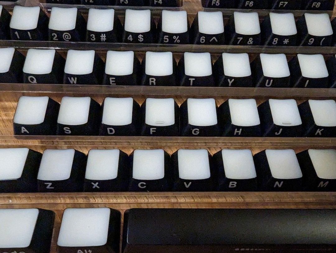 Reverse pudding keycaps from Idobao, Computers & Tech, Parts ...