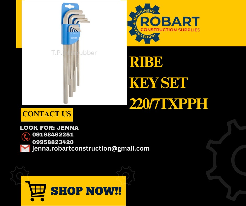 RIBE KEY SET 220/7TXPPH, Commercial & Industrial, Construction Tools ...