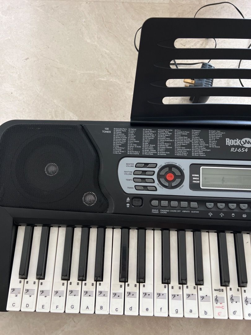 Rock Jam keyboard, Hobbies & Toys, Music & Media, Musical Instruments ...