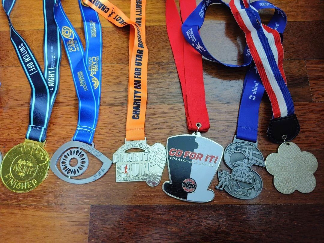 RUNNING MEDALS, Hobbies & Toys, Collectibles & Memorabilia, Fan ...