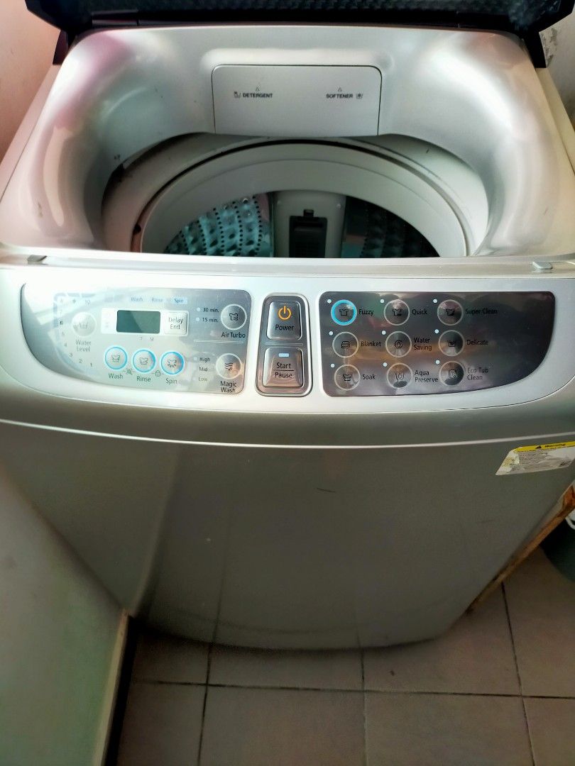 Samsung wobble washing m/c (9kg), TV & Home Appliances, Washing ...