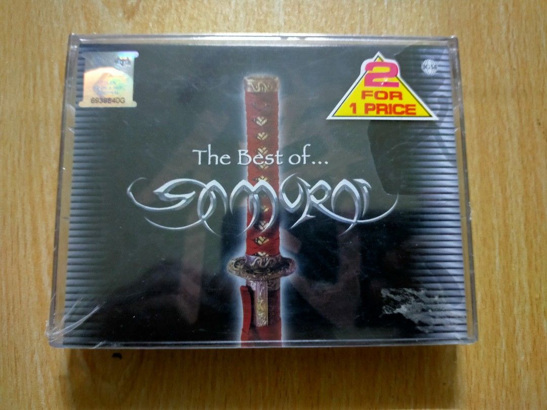 Samurai - The best of double cassette, Hobbies & Toys, Music & Media ...
