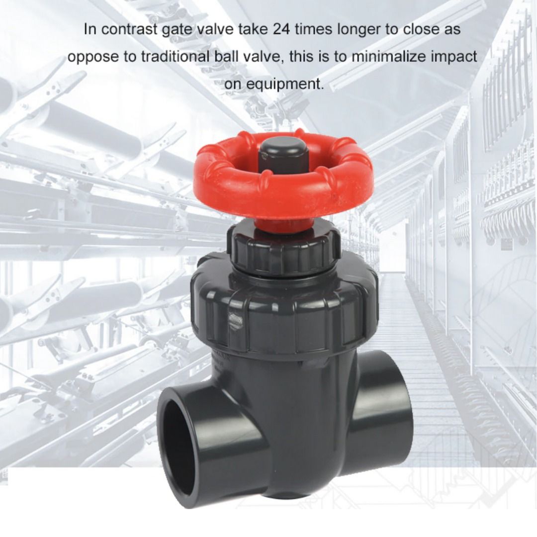 Sanking Professional Industrial High Quality Food Grade UPVC Gate Valve ...