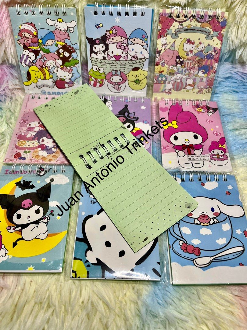Sanrio Mini Spiral Lined Notepad, Hobbies & Toys, Stationary & Craft ...