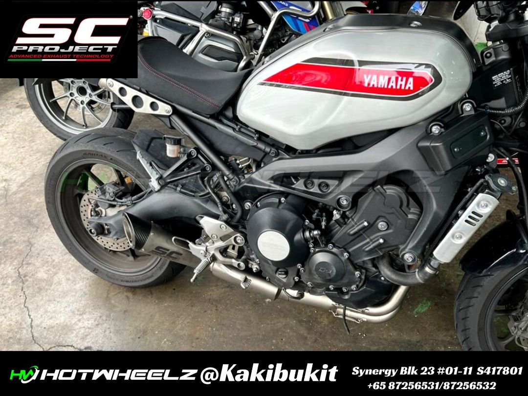 SC PROJECT YAMAHA XSR900 (2016 - 2020) FULLSYSTEM EXHAUST, Motorcycles ...