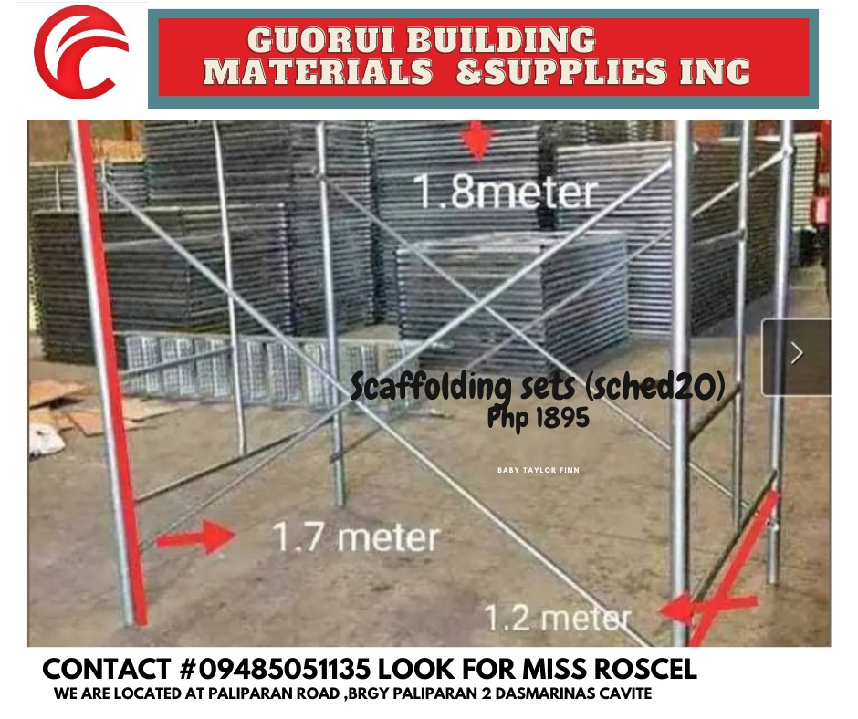 SCAFFOLDING SET (SCHED20), Commercial & Industrial, Construction ...
