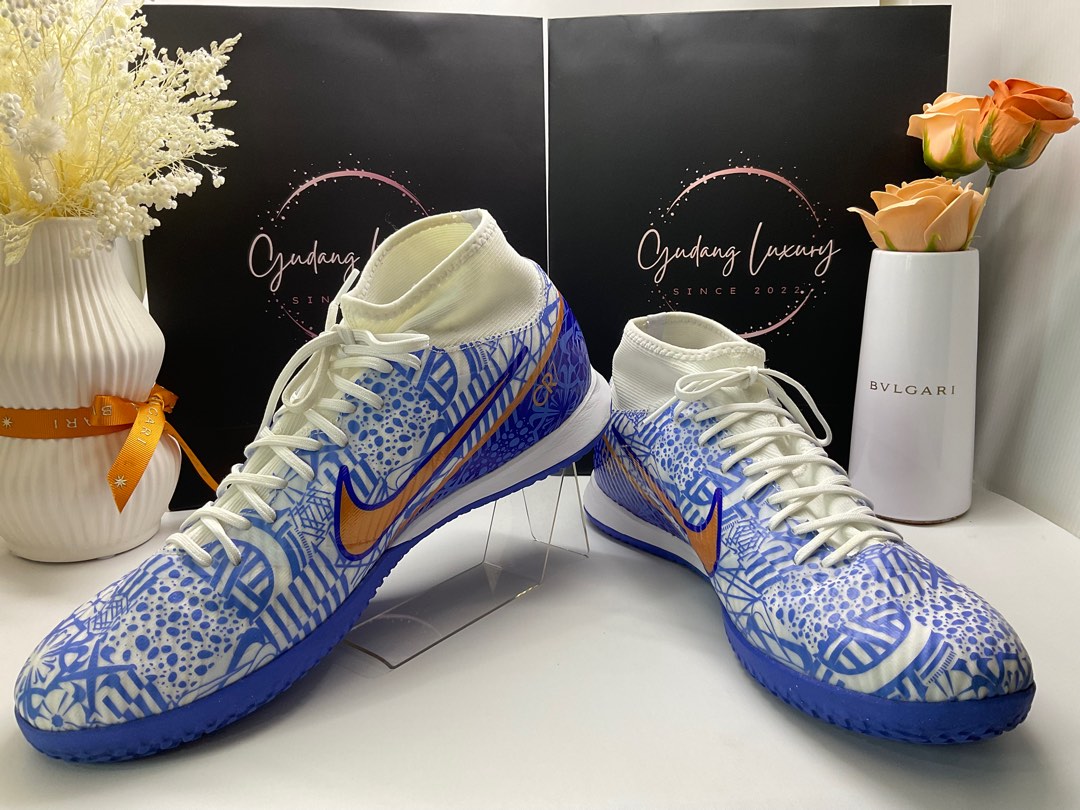 Sepatu Futsal Nike Zoom Mercurial Superfly 9 CR7 Vapor 15 TF IC KM ...