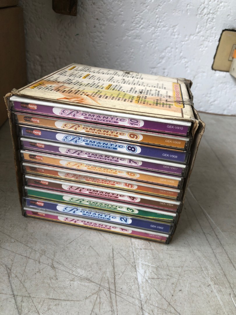 Set of 10 Vintage VCD Karaoke CDs b3, Hobbies & Toys, Music & Media ...