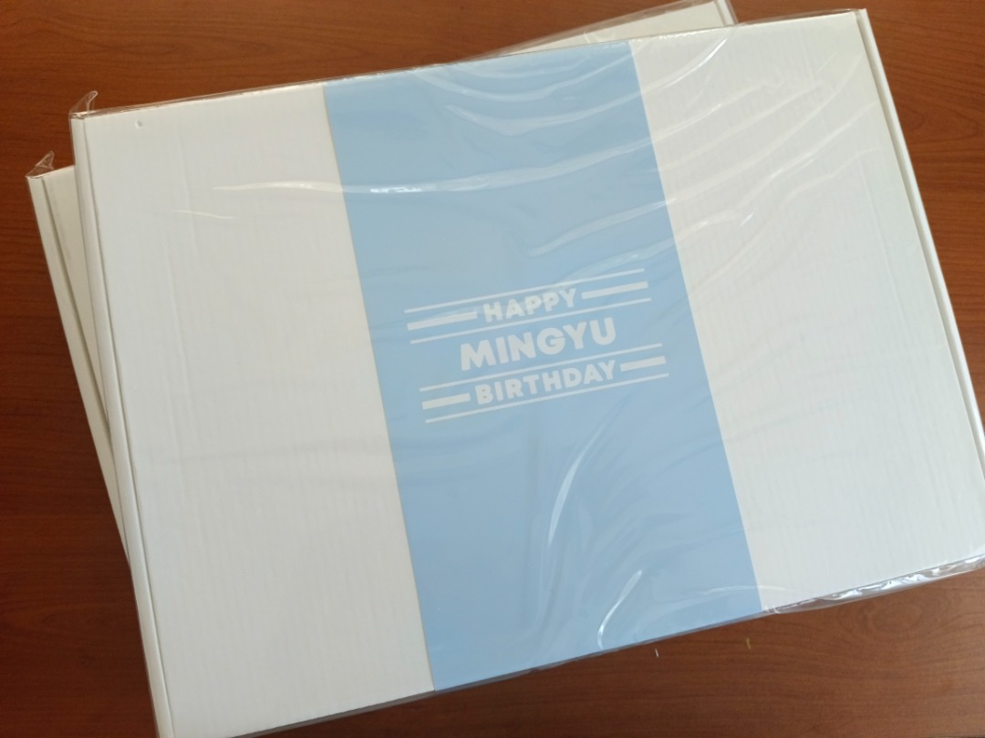 Seventeen Mingyu Birthday Box SEALED, Hobbies & Toys, Memorabilia & Collectibles, K-Wave on ...