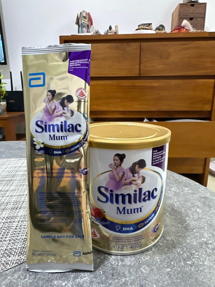 Similac Mum sample milk powder 400g, Food & Drinks, Other Food & Drinks ...
