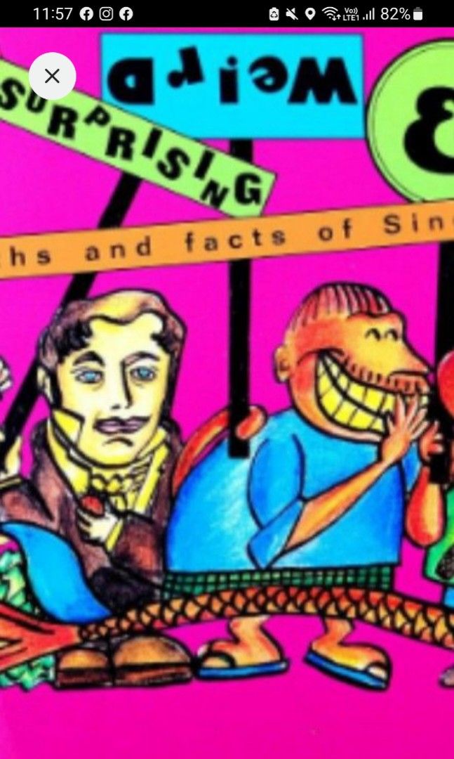 Singapore Local book history comics Amazing surprising weird and ...