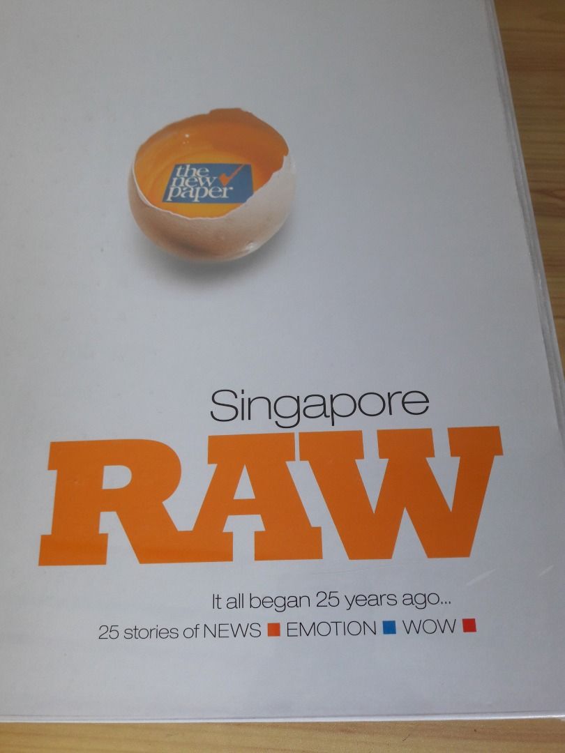 Singapore RAW: 25 Stories From 25 Years Of News, Coffee Table Book ...
