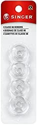 SINGER 2141 Class 66 Bobbins, Transparent, 4-Count, Furniture & Home ...