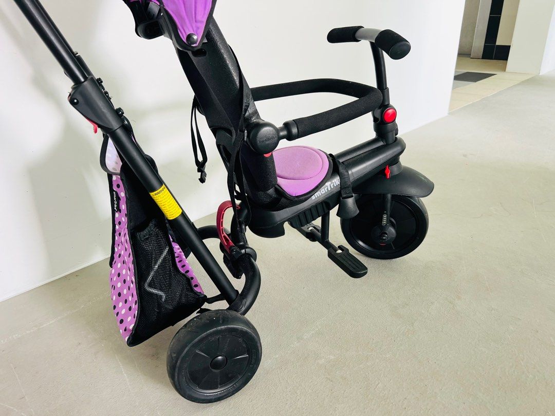 smarTrike foldable stroller trike purple, Babies & Kids, Going Out ...