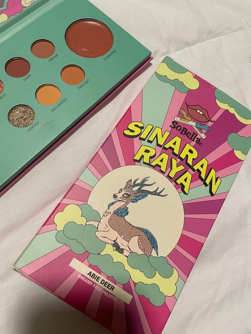 Sobella Sinaran Raya blusher and eyeshadow set, Beauty & Personal Care, Face, Makeup on Carousell