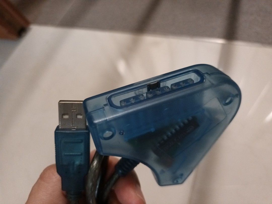 Sony Playstation PS1 PS2 controller converter to PC USB, Video Gaming ...