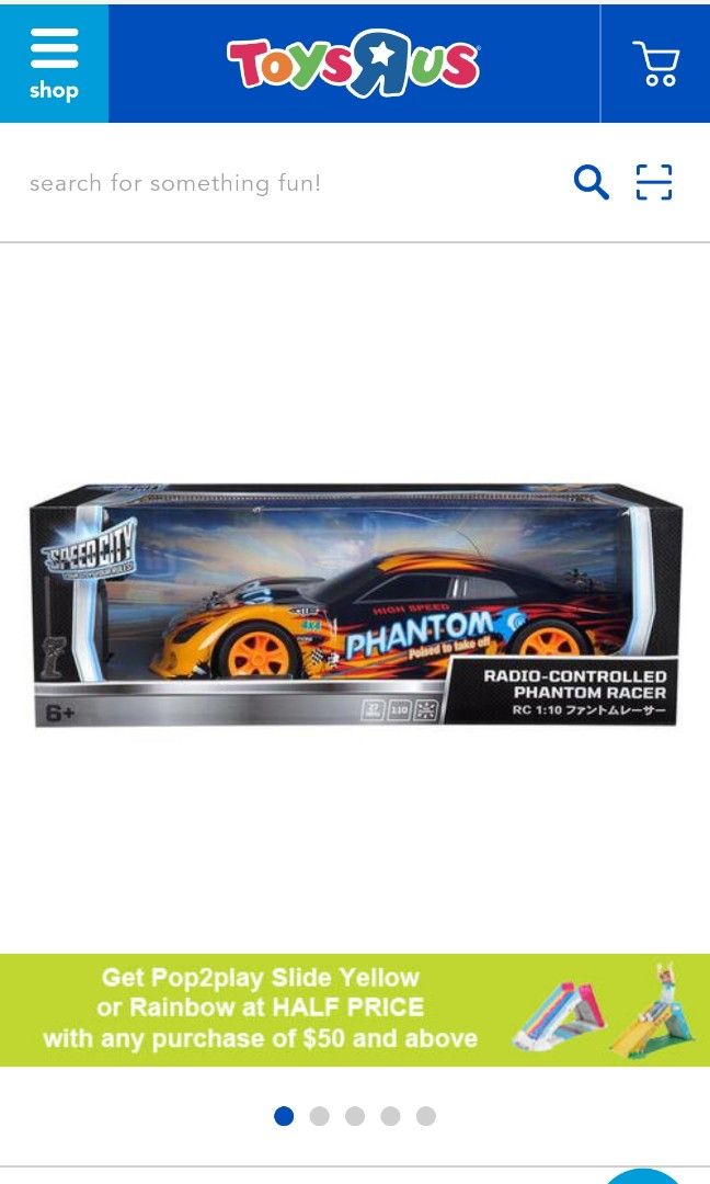 Speed city high speed Radio controller phantom racer car, Hobbies ...