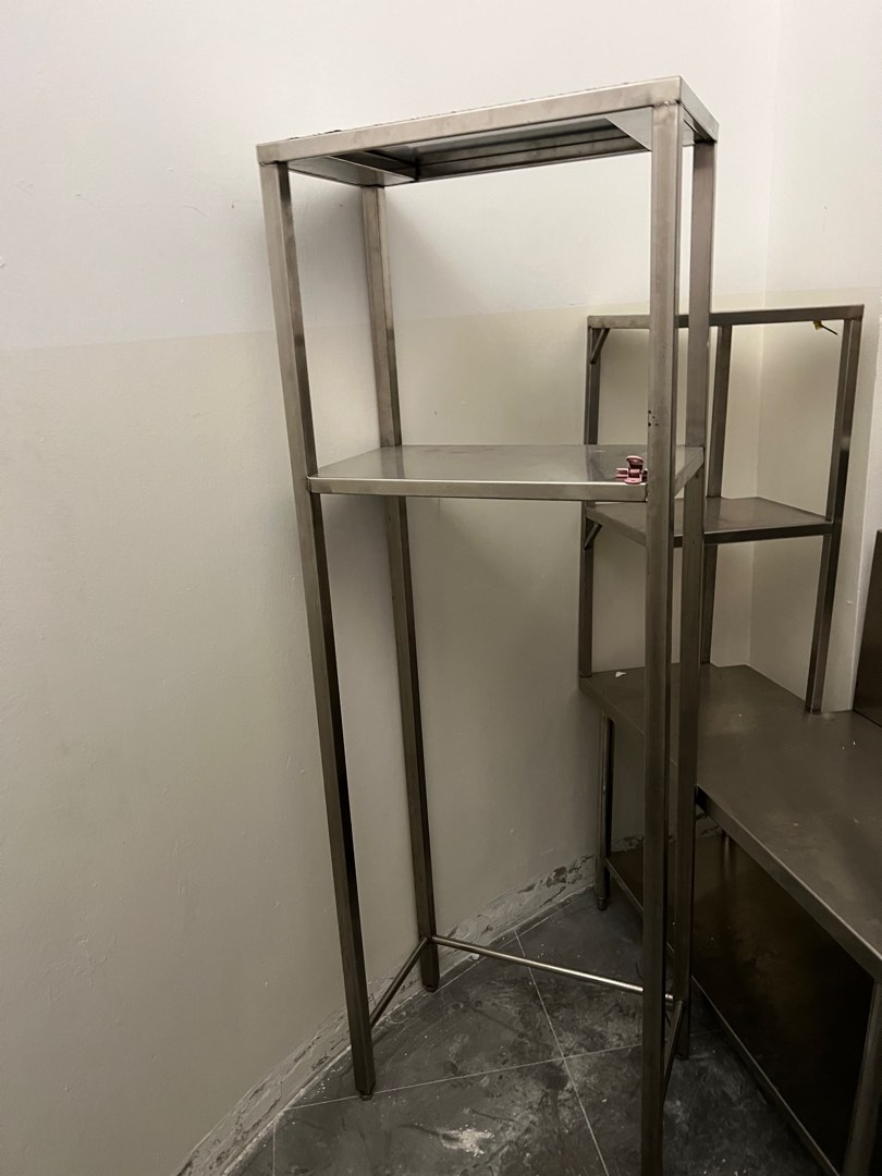 Stainless steel tall rack, Furniture & Home Living, Kitchenware ...