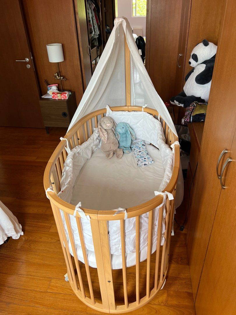 Stokke cot , Babies & Kids, Baby Nursery & Kids Furniture, Cots & Cribs ...