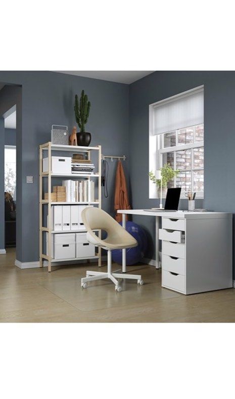 Study table, computer table, Dressing tables, desk, LAGKAPTEN / ALEX ...