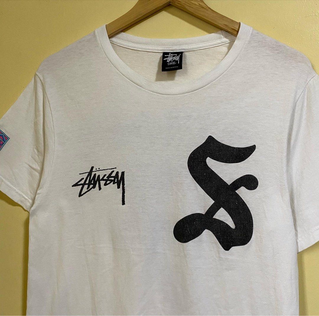 Stussy Designs tee, Men's Fashion, Activewear on Carousell