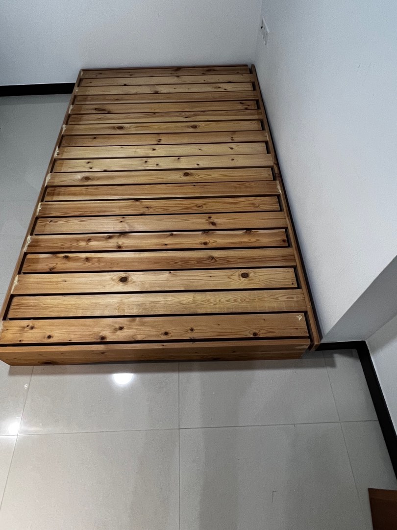 Super single extendable bed frame into Queen, King, double super single ...