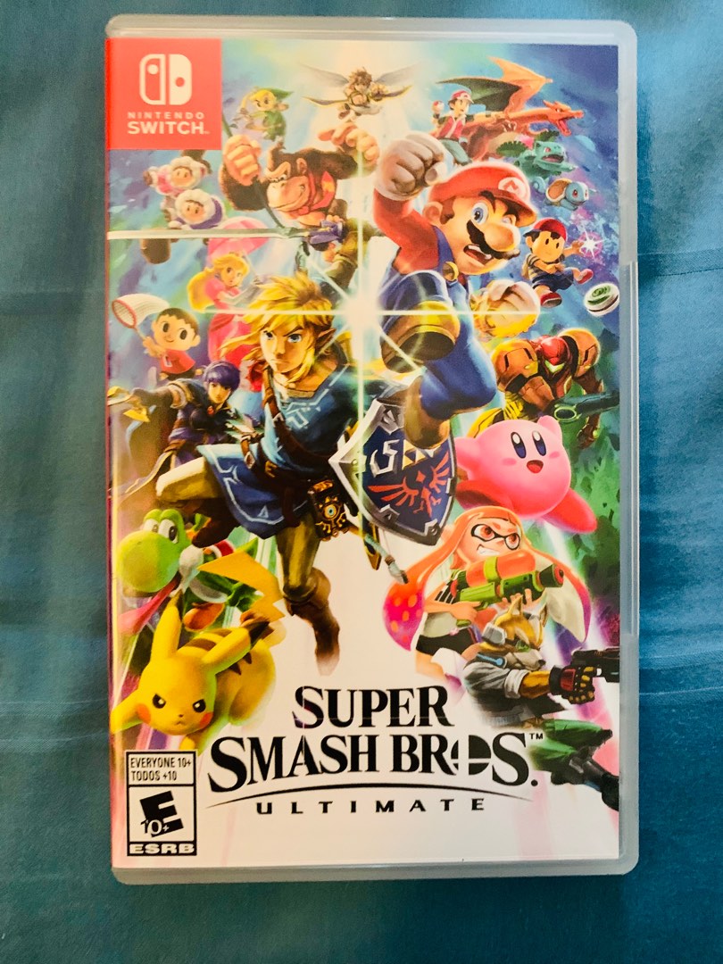Super Smash Bros Ultimate Physical Nintendo Switch Game, Video Gaming ...