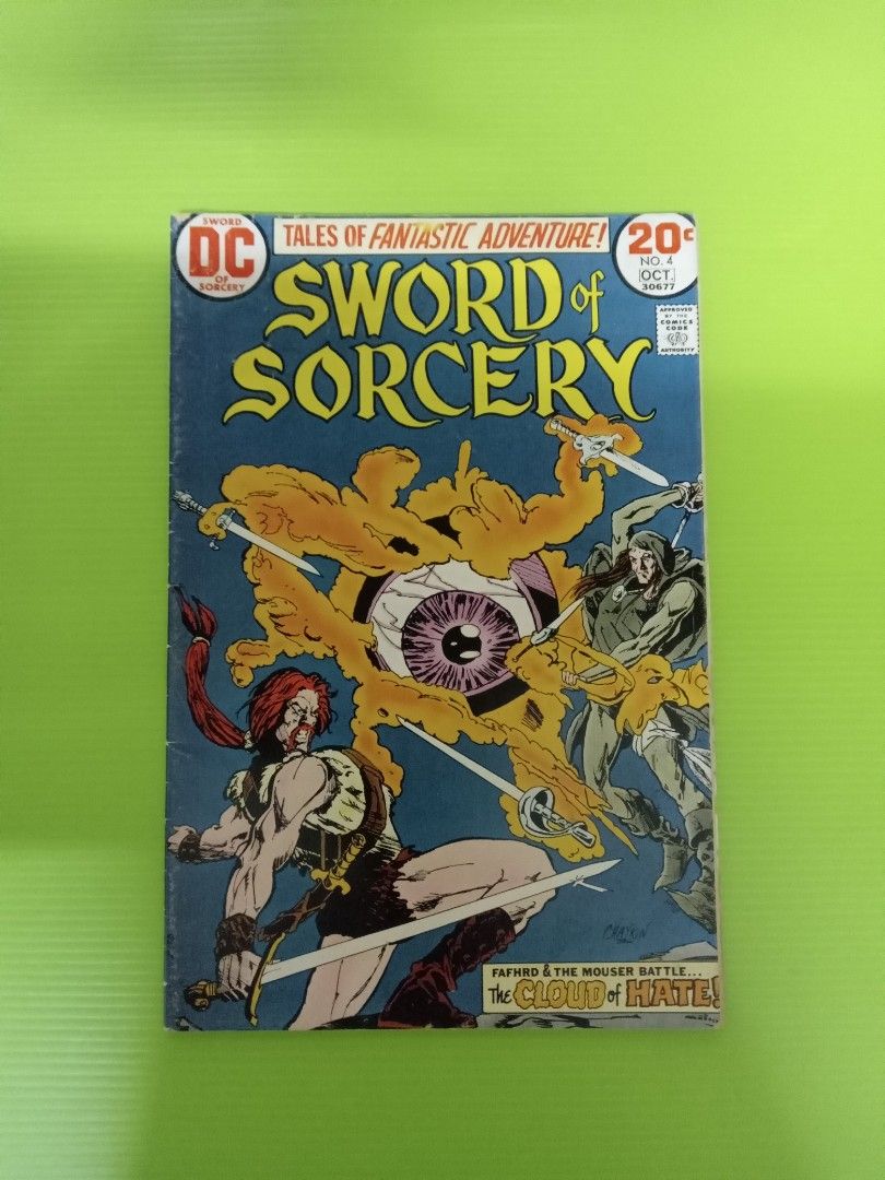 Sword Of Sorcery #4 ( Howard Chaykin - Cover Art ) DC BRONZE Age, Hobbies & Toys, Books ...