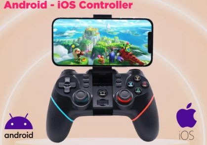 T6 Pro Wireless Bluetooth Joystick Gamepad Joystick for Android/iOS for ...
