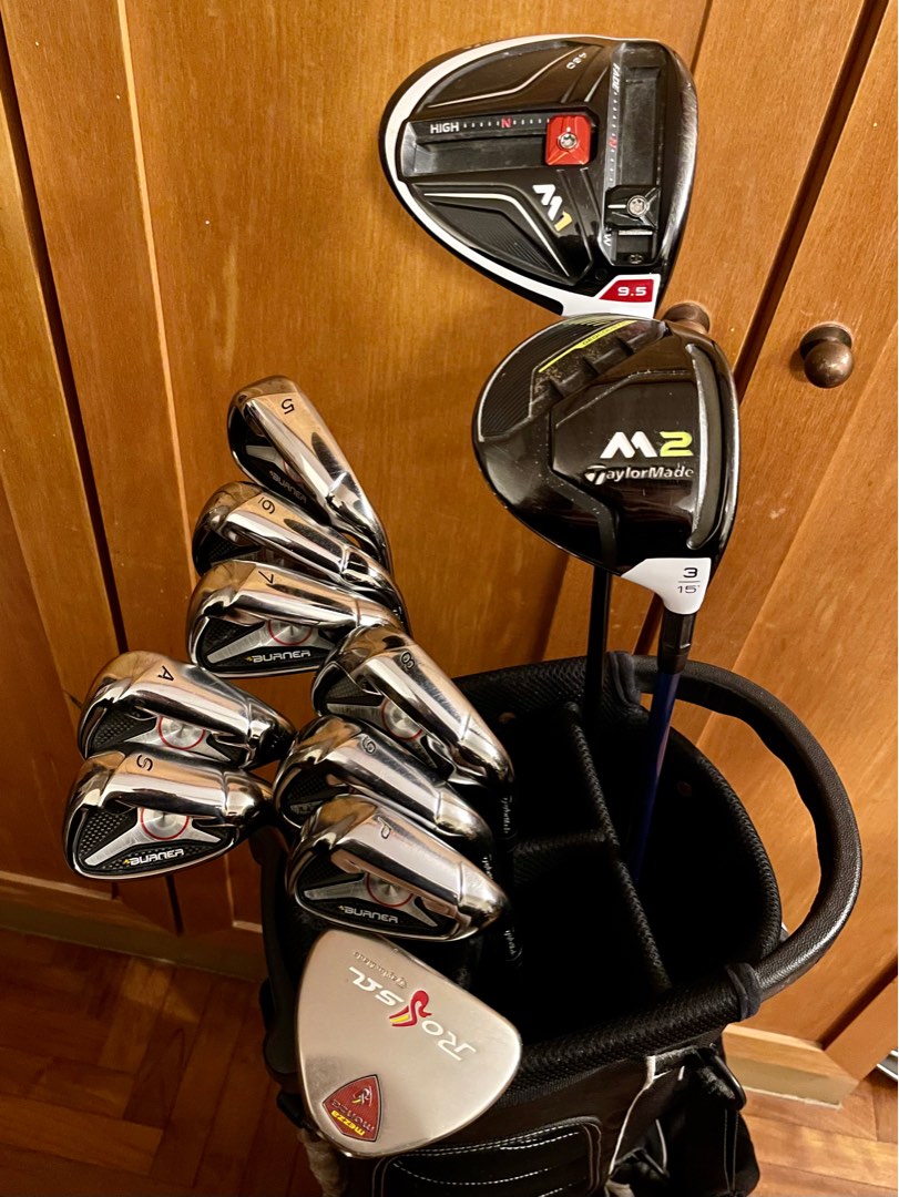 Taylormade M1 M2 Burner Full Complete Golf Set, Sports Equipment ...