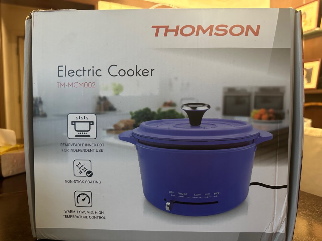 Thomson electric cooker, 家庭電器, 廚房電器, 鍋具 - Carousell